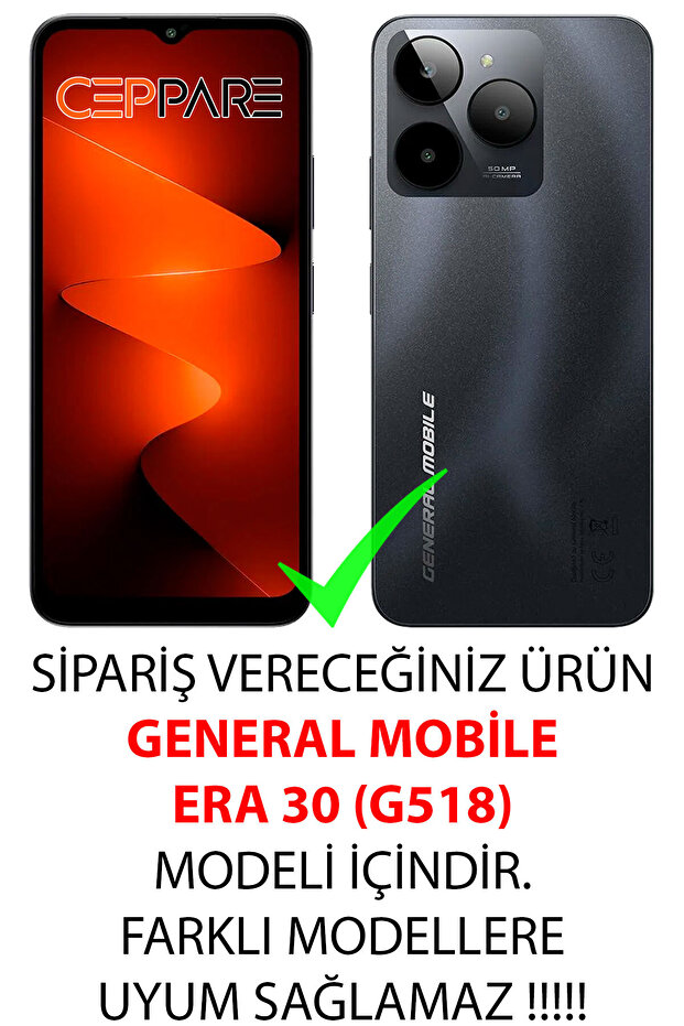 General Mobile Era 30 (G518) Uyumlu Kılıf Desen Baskılı Silikon Kilim Tasarım STK:660 CP-6m6XuJu ...