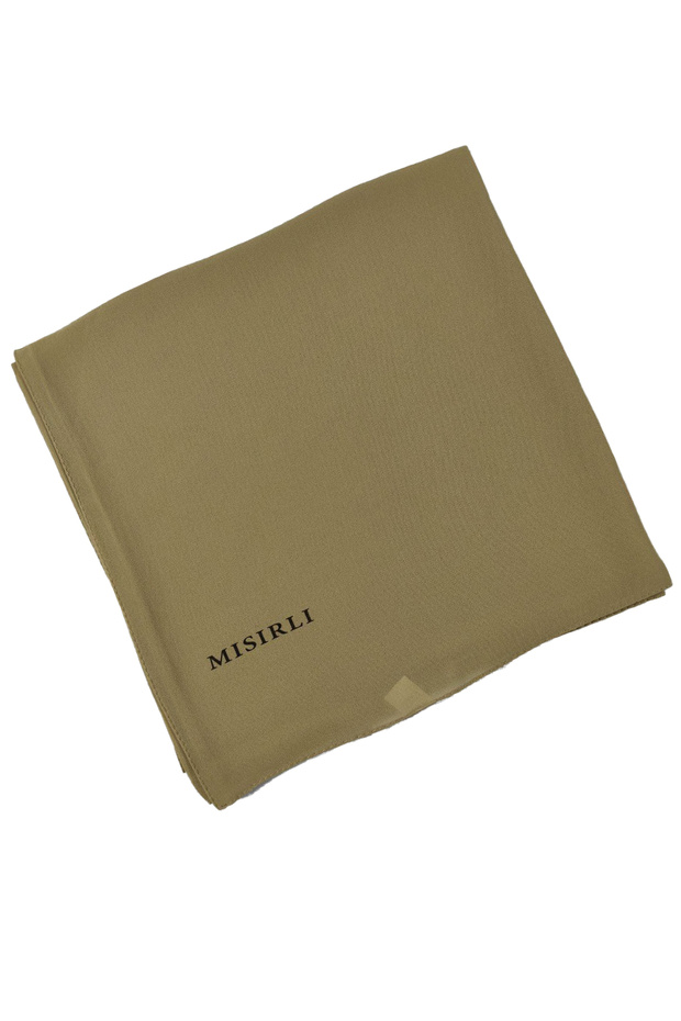 mim eşarp Eșarfă creponată egipteană de culoare aurie - 110x110 Cm ...