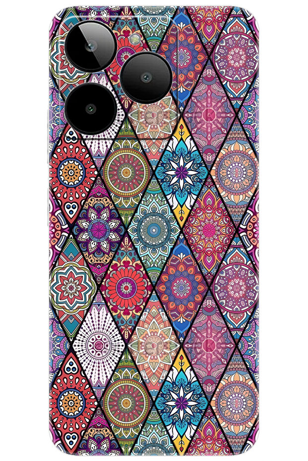 General Mobile Era 30 (G518) Uyumlu Kılıf Desen Baskılı Silikon Kilim Tasarım STK:660 CP-6m6XuJu ...