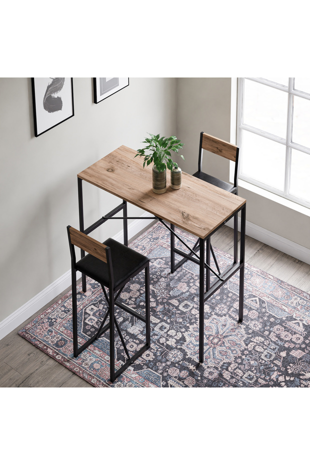 eportatif Gzl Bar Masa Bar Sandalye Yemek Masa Sandalye Takımı Döşeme ...