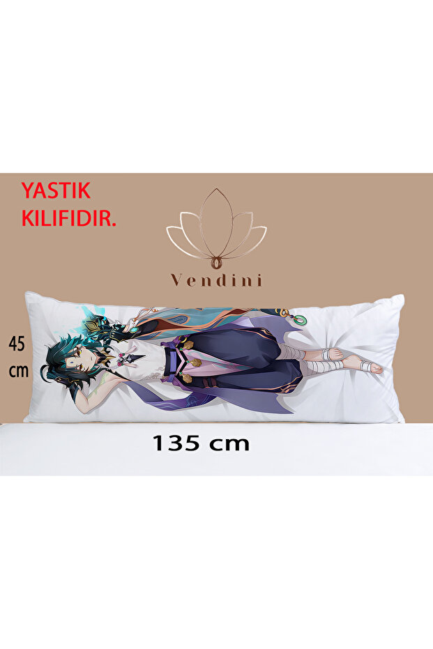 Vendini Çift Yön Baskılı Fantastik Anime Dakimakura Sarılma Yastık ...