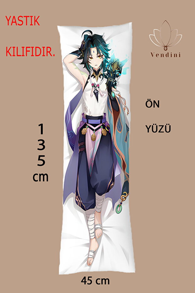 Vendini Çift Yön Baskılı Fantastik Anime Dakimakura Sarılma Yastık ...