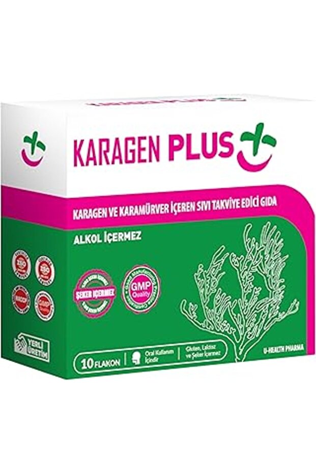 Genel Markalar U Health Karagen Plus Öksürük Şurubu Flakon 10lu ...