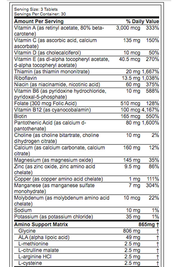 Muscletech Platinum Multi-vitamin , 90 Tablets. Usa Version.3933 ...