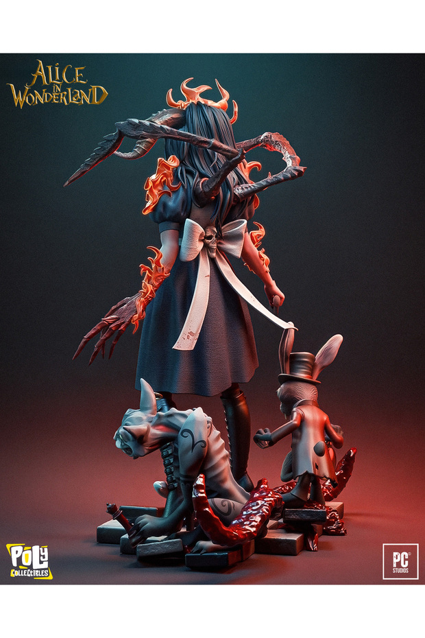 Poly Collectibles Alice In Wonderland Premium Koleksiyon Figürü | 30 cm ...
