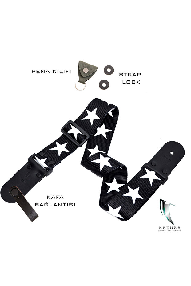 Genel Markalar SIRIUS BK MODEL GERÇEK DERİ UÇLU GİTAR VE UKULELE ASKISI ...
