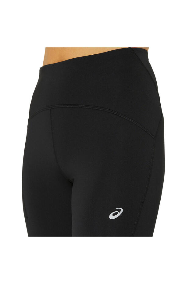 Asics ROAD HIGH WAIST TIGHT Kadın Siyah Beyaz Tayt 2012C968-001 ...