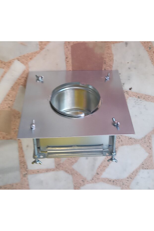 RENUZU Isı Yalıtımlı Yanmaz Boru Baca Çıkışı (Ağaç Ev, Konteyner Için ...