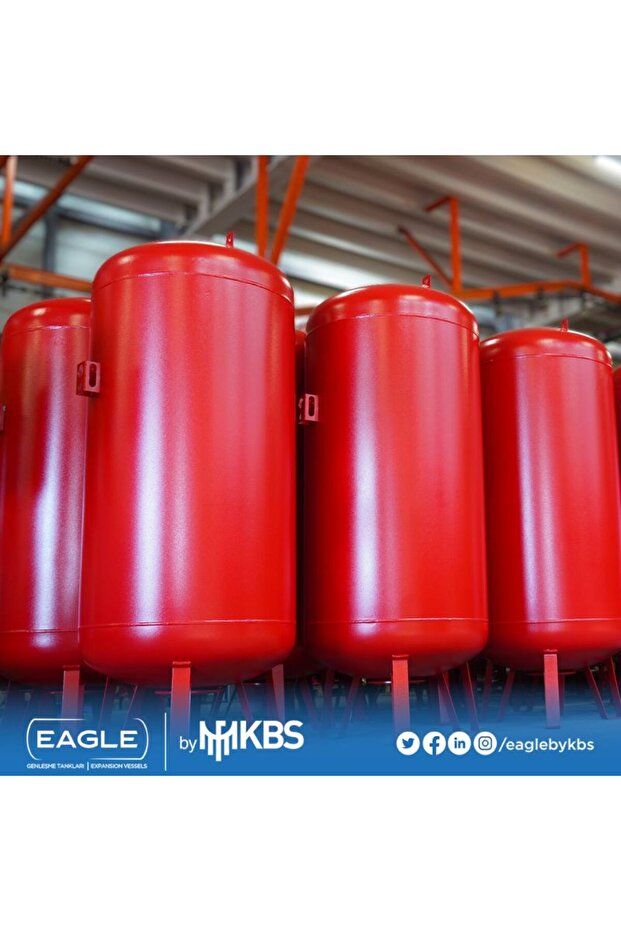 Eagle 500 LT 16 BAR Değiştirilebilir Membranlı Dikey Genleşme Tankı ...