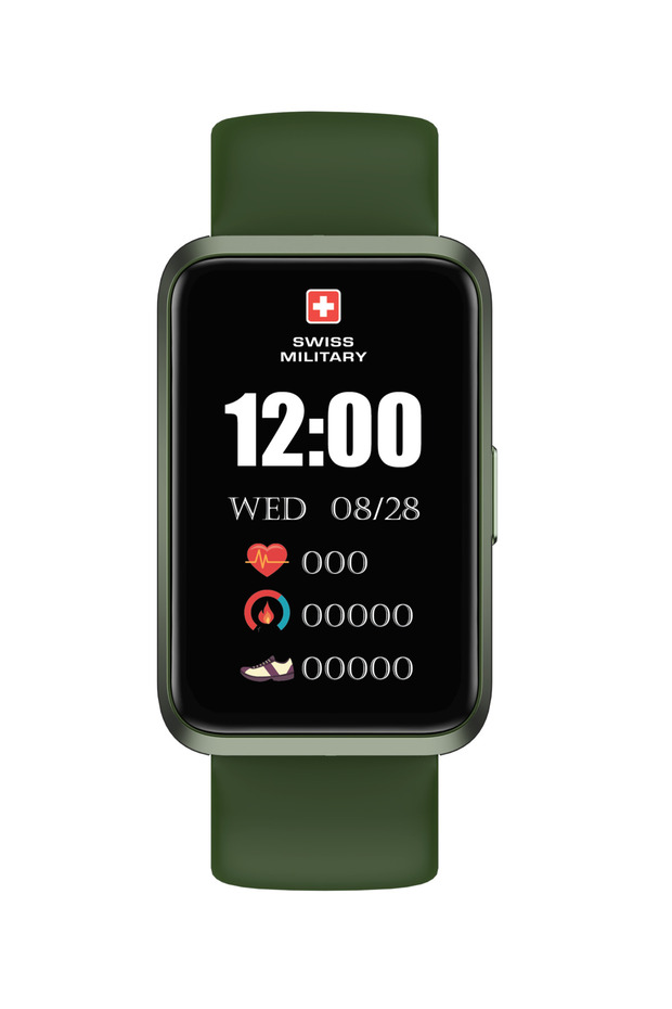 Swiss Military Rhine2 Smart Band 1.57”Display,BT Calling,Health ...