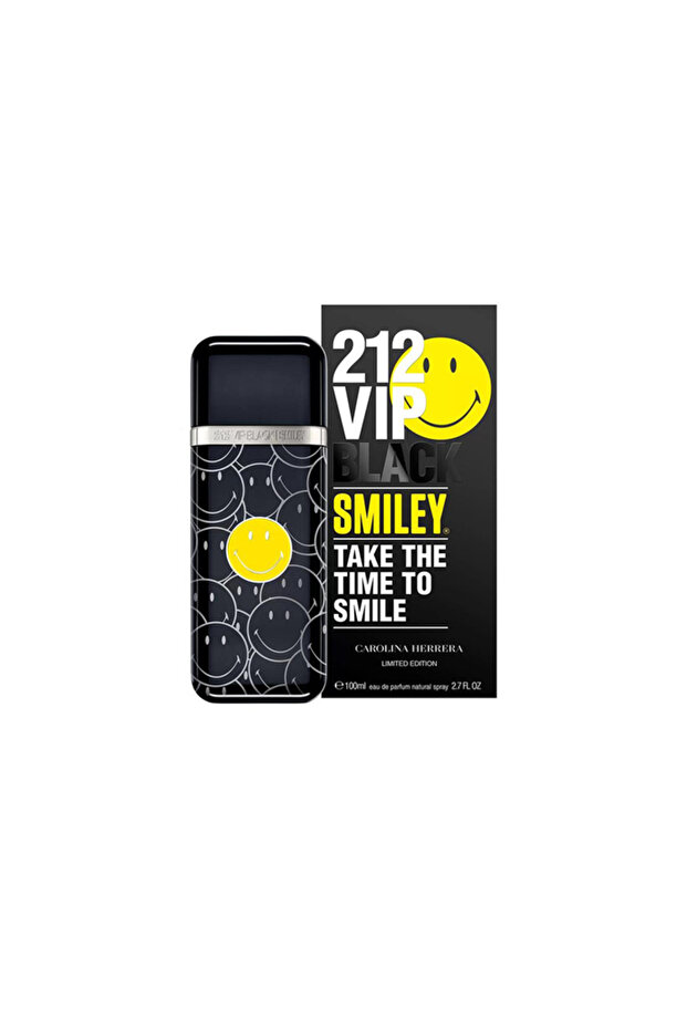 Carolina Herrera 212 Vip Black Smiley Limited Edition Perfume by ...