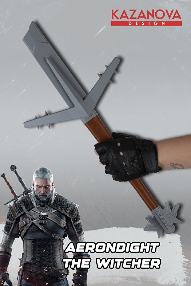 Kazanova Design Aerondight Katlanabilir Kılıç The Witcher (110 CM ...