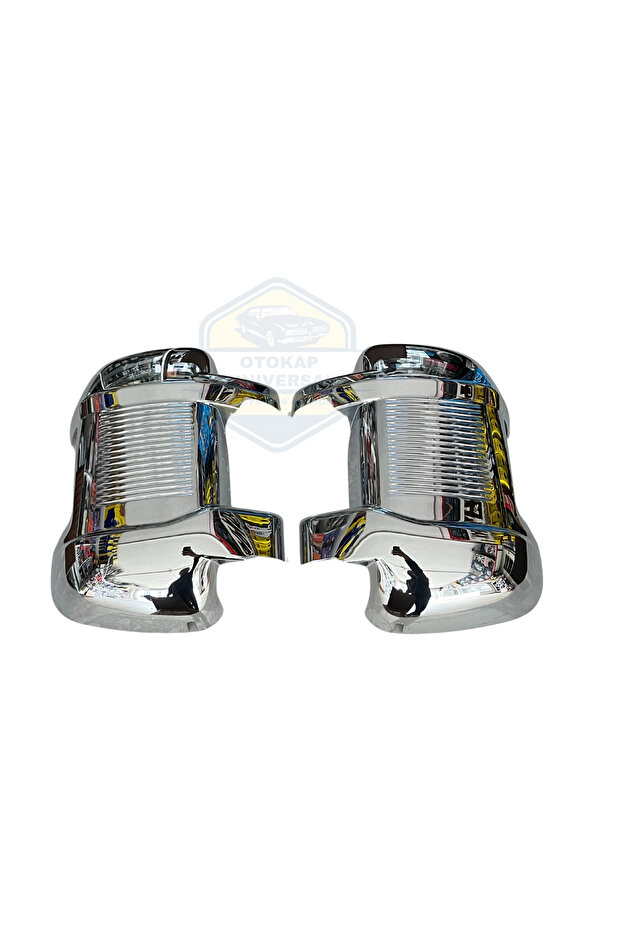 KAPOTO Citroen Jumper 2024 Uyumlu Abs Krom Ayna Kapağı Takım 2 Adet ...