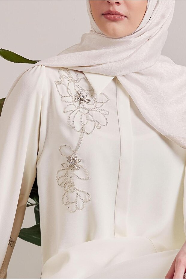 Alvina Shirt Collar Tunic Tunic 45372- Trendyol