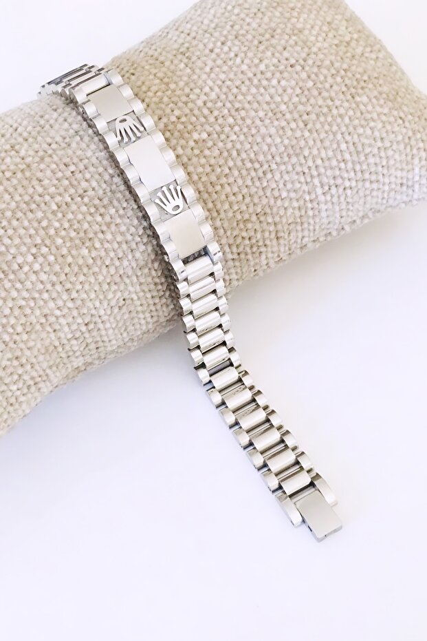 Kafdağı HOME Taç Figürlü Rolex Model Çelik Bileklik - Fiyatı, Yorumları