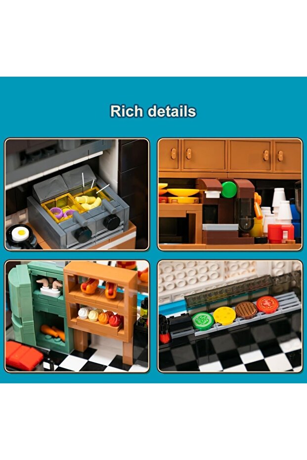 Pantasy Nostalgic Food Truck Building Kit, 1955 Chevy P30 Step Van ...