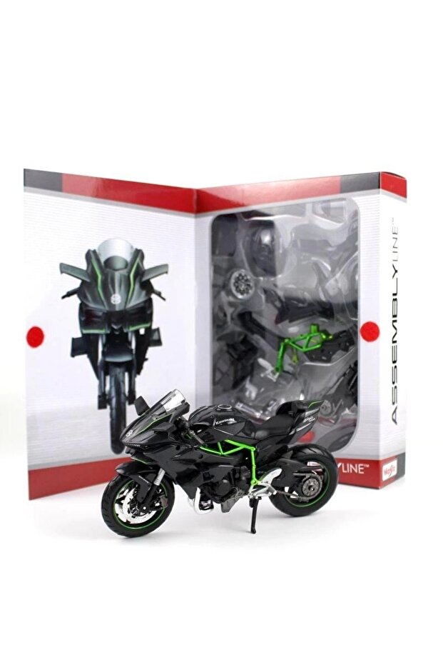 Maisto Kawasaki Ninja H2r Model Kit Motosiklet 1/12 39198 - Fiyatı ...