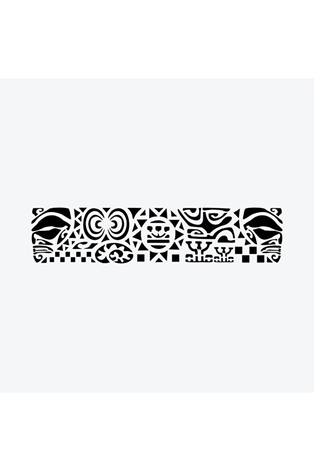 One Spray Tattoo Tribal Kabile Sembolu Dövme Şablonu 1 (SPREYSİZ ...