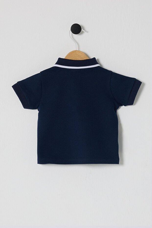 U.S. Polo Assn. U.S. Polo Assn. Baby Boy Polo Neck T-Shirt Usb2511 ...