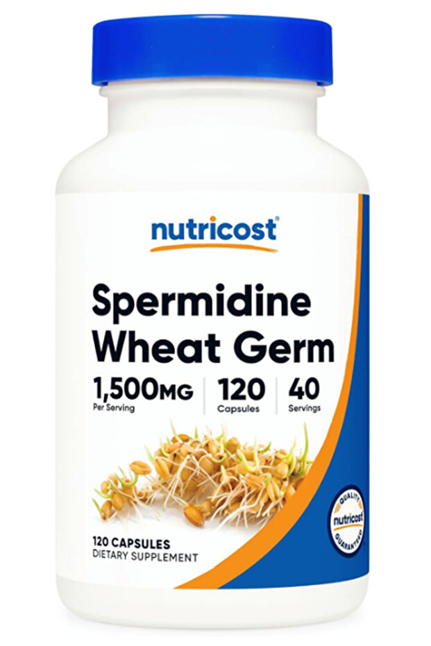 Nutricost Spermidine 1500mg Wheat Germ Extract, 120 Capsules - 15mg ...