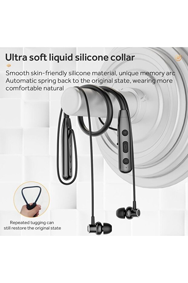 IQ TOUCH SOLO-X7 Bluetooth Neckband Earphones, 100Hrs Playtime, Stereo ...