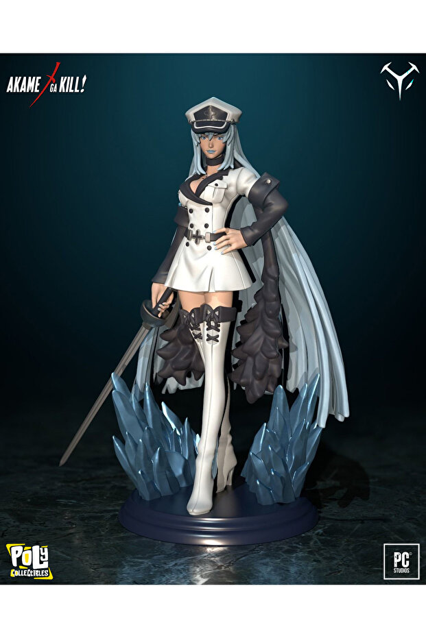 Poly Collectibles Esdeath - Akame Ga Kill Premium Collectibles Figure ...