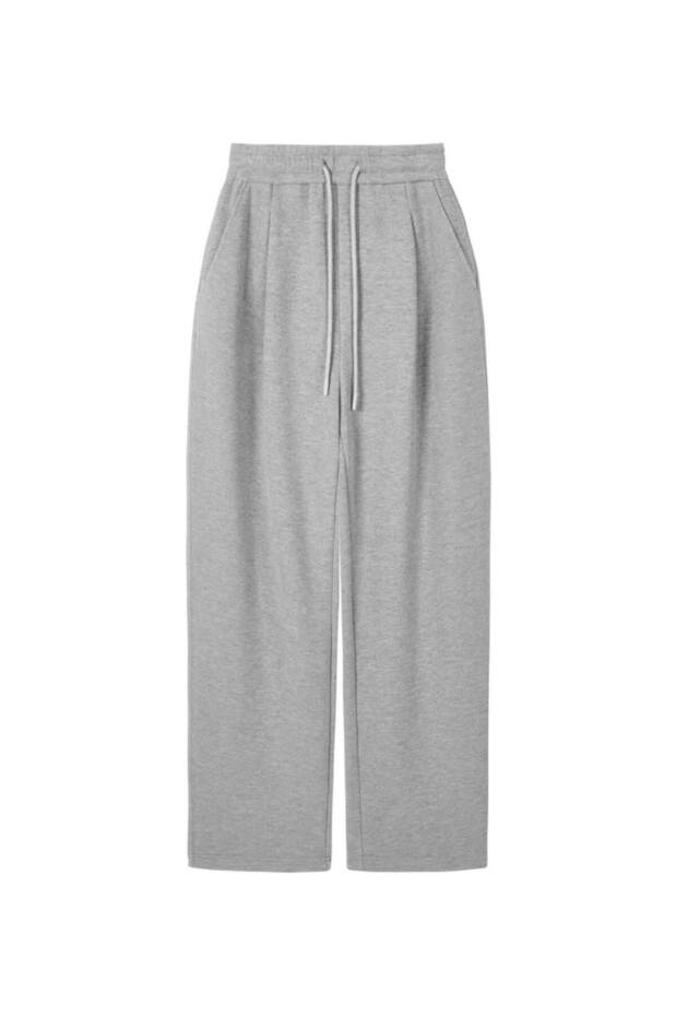 Tarz Cool Ανδρικά φαρδιά Palazzo Cozy Clothing Φούτερ Γκρι- Trendyol