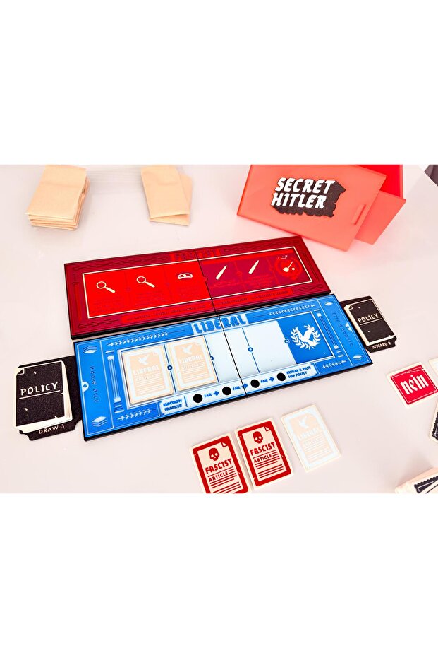 ATRL Secret Hitler - Original Design Edition - Masaüstü Kutu Oyunu ...
