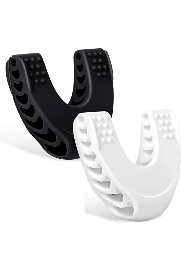 COOYA 2 Pcs Jawline Exercises,Silicone Jaw Trainer Set with Case,Jaw ...