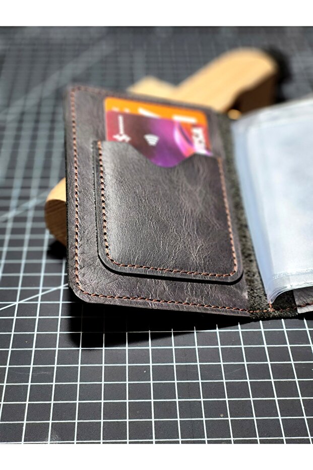 FH LEATHER GOODS Hakiki Deri Araç Ruhsat Kabı Kılıfı (PREMIUM)(HEDİYE ...