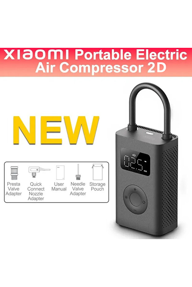 Choice Air Pump 2D New 2025 Mijia Air Pump 2D 25%Speed Boost Portable ...