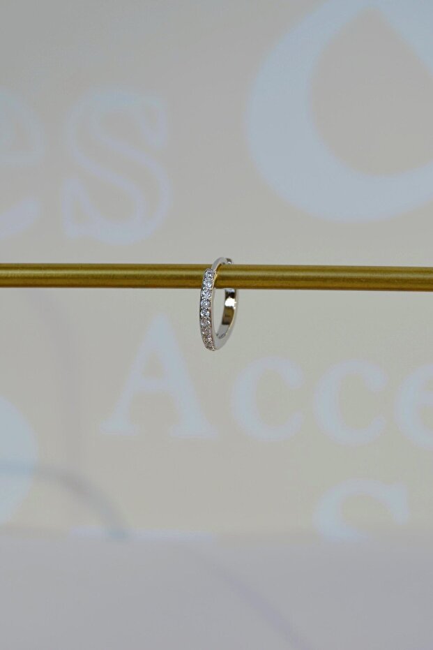 Sacce Scarves&Accessories Zirkon Taşlı Ince Halka Conch Piercing ...