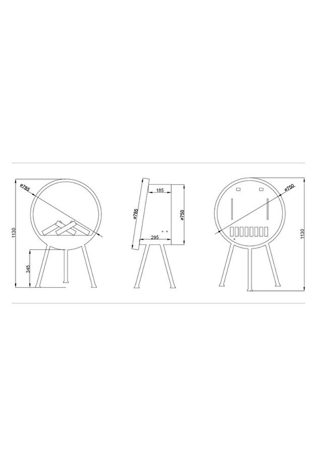 flameline Kona KN75 2000W Ayaklı Dekoratif Elektrikli Şömine - Fiyatı ...
