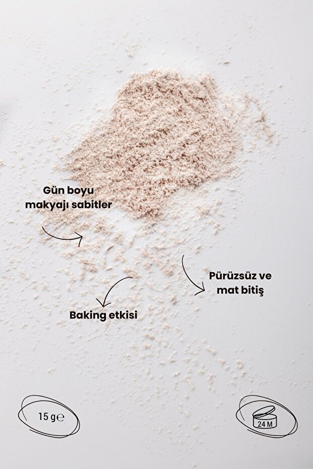 h.OLA Baking Powder | Makyaj Sabitleyici Toz Pudra | Transparent ...