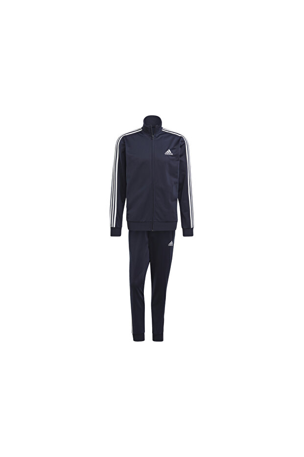 adidas M 3S Tr Tt Ts Men's Casual Tracksuit Set GK9658 Navy Blue- Trendyol