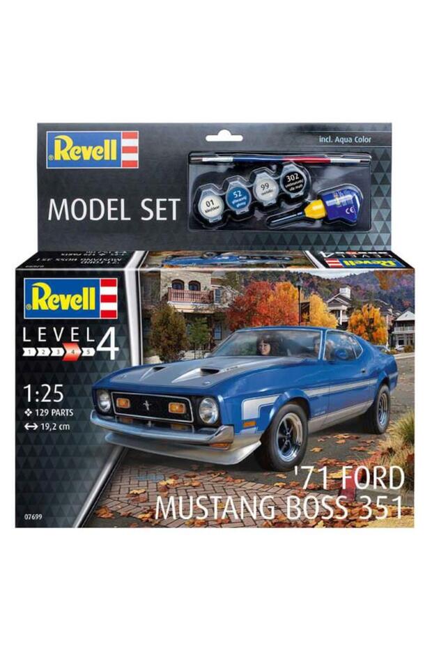 REVELL Model Maket Set 71 Ford Mustang Boss 351 - Fiyatı, Yorumları