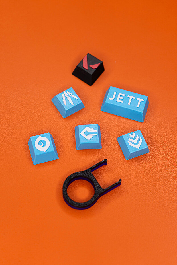 Makerpax Valorant Yoru Keycaps, Q-E-X-C Mekanik Klavye Tuşu - Fiyatı ...