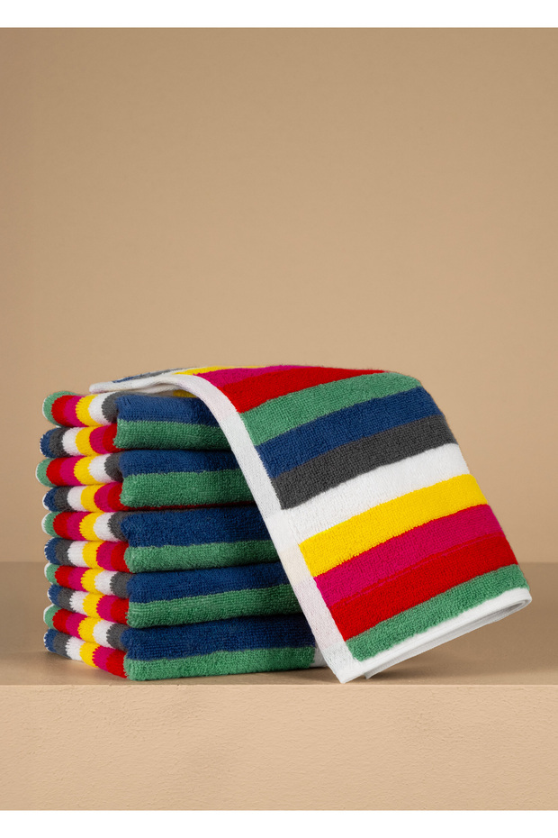 BOOVI Bellis Joy - 6 Adet 30x50 cm El / Yüz Havlu Seti %100 Saf Pamuk ...