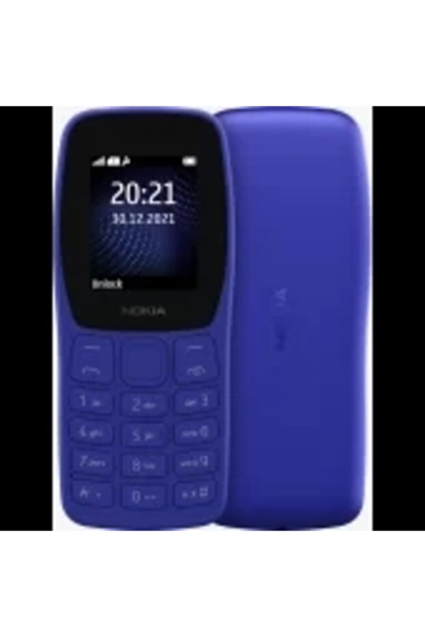 Nokia 105 Classic TA-1416 Tuşlu Cep Telefonu Mavi ( Türkiye Garantili ...