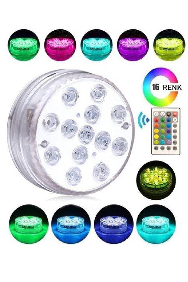 buççin online mağaza RGB Havuz ve Akvaryum Armatürü Kumandalı Su ...