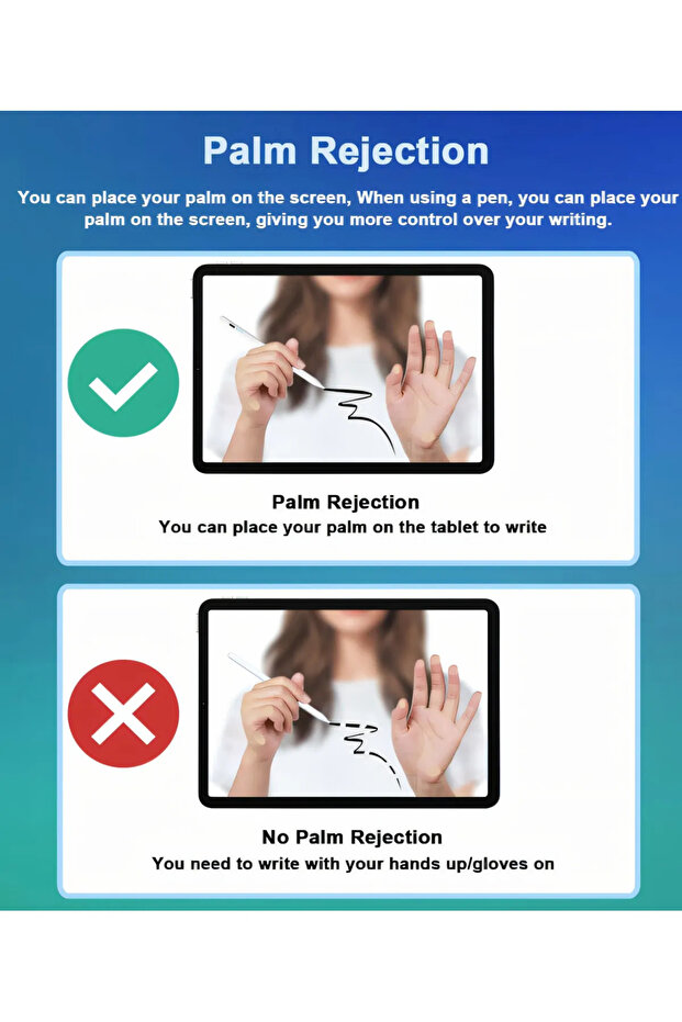 Fibaks iPad A16 Air 6/7/8/9/10/11/12. Generation Palm Red Palm ...