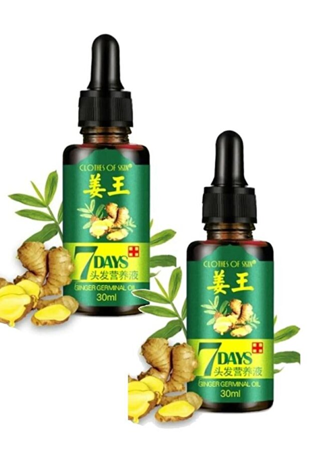 Alleben 7 Days Saç Güçlendirci, Besleyici Bakım Serumu 30 ml / Ginger ...