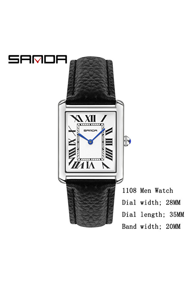 Choice Men watch 1108 SANDA Couple Watch 30M Waterproof Casual Fashion ...