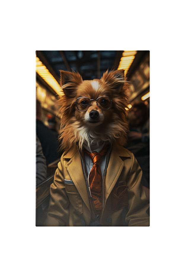 StoryGift Romania Canvas Painting 90 X 60cm The Quiet Path and the Dog ...