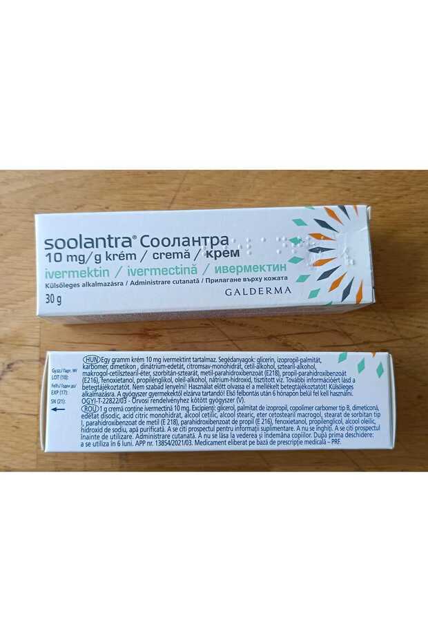 Soolantra 10mg/g 30 g Cream For Rosacea ivermectina Sivilce, Cilt Leke ...