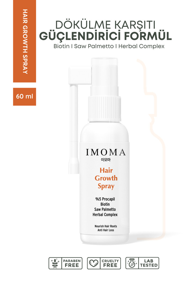 IMOMA Saç Dökülmesine Karşı Procopil & Herbal Complex Spray 60 Ml ...