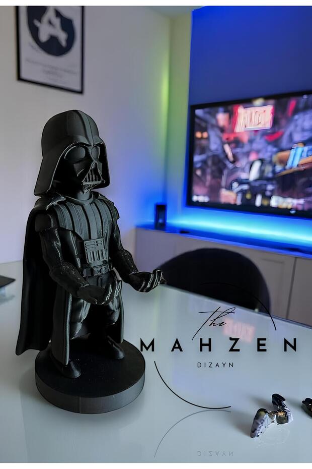 Mahzn Dizayn Star Wars Darth Vader Kol Tutucu, Joystick Kumanda Standı ...