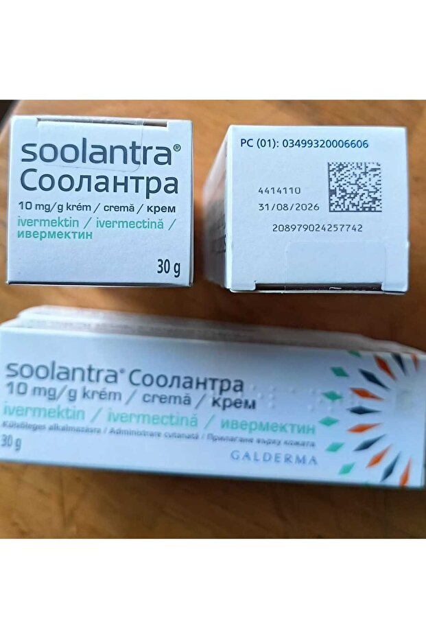 Soolantra 10mg/g 30 g Cream For Rosacea ivermectina Sivilce, Cilt Leke ...