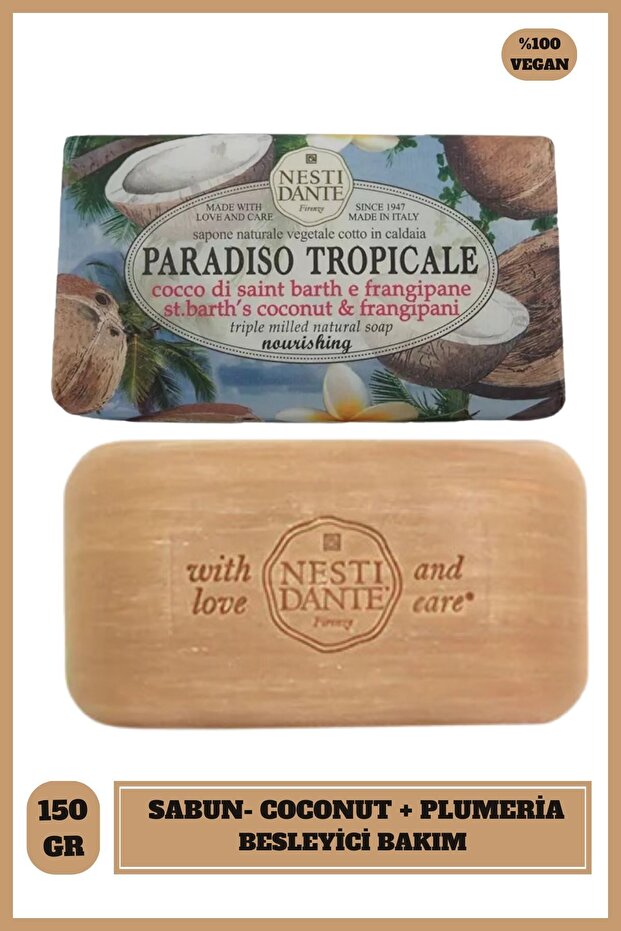 Nesti Dante Paradiso Tropicale St Bath Coconut And Frangipane Katı ...