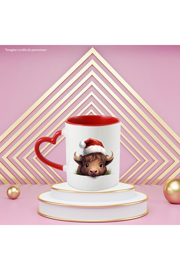 StoryGift Romania Cana Cu Un Zimbru Micut Cu Caciula De Craciun ...